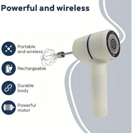 BOMBER elektriline juhtmevaba juuksevärvi mikser